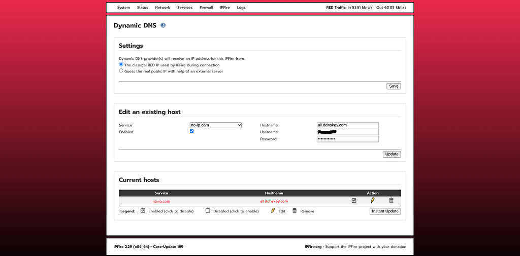 Ddns No Not Updating The Ip Address Dns Ipfire Community