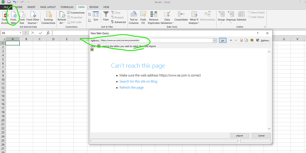  Excel Web Query Not Working Through Proxy ANYMORE Web Proxy IPFire 